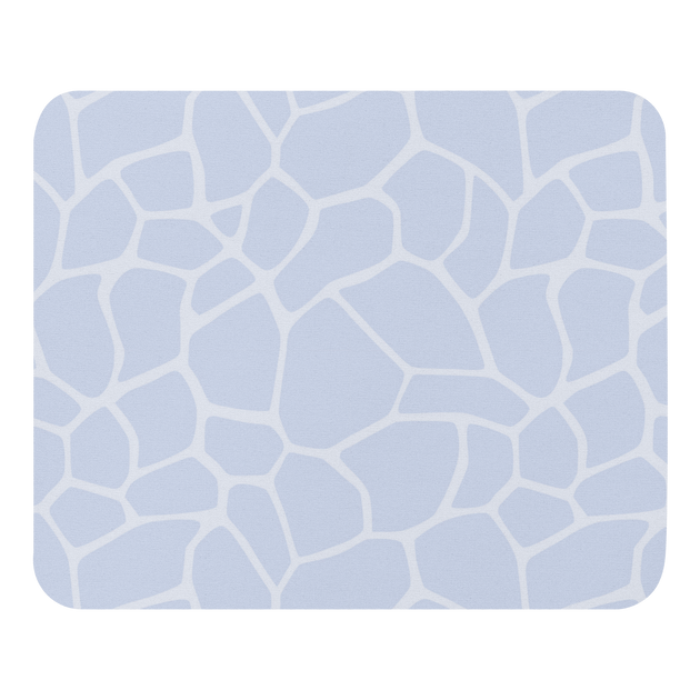 Giraffe Blue - Mouse pad